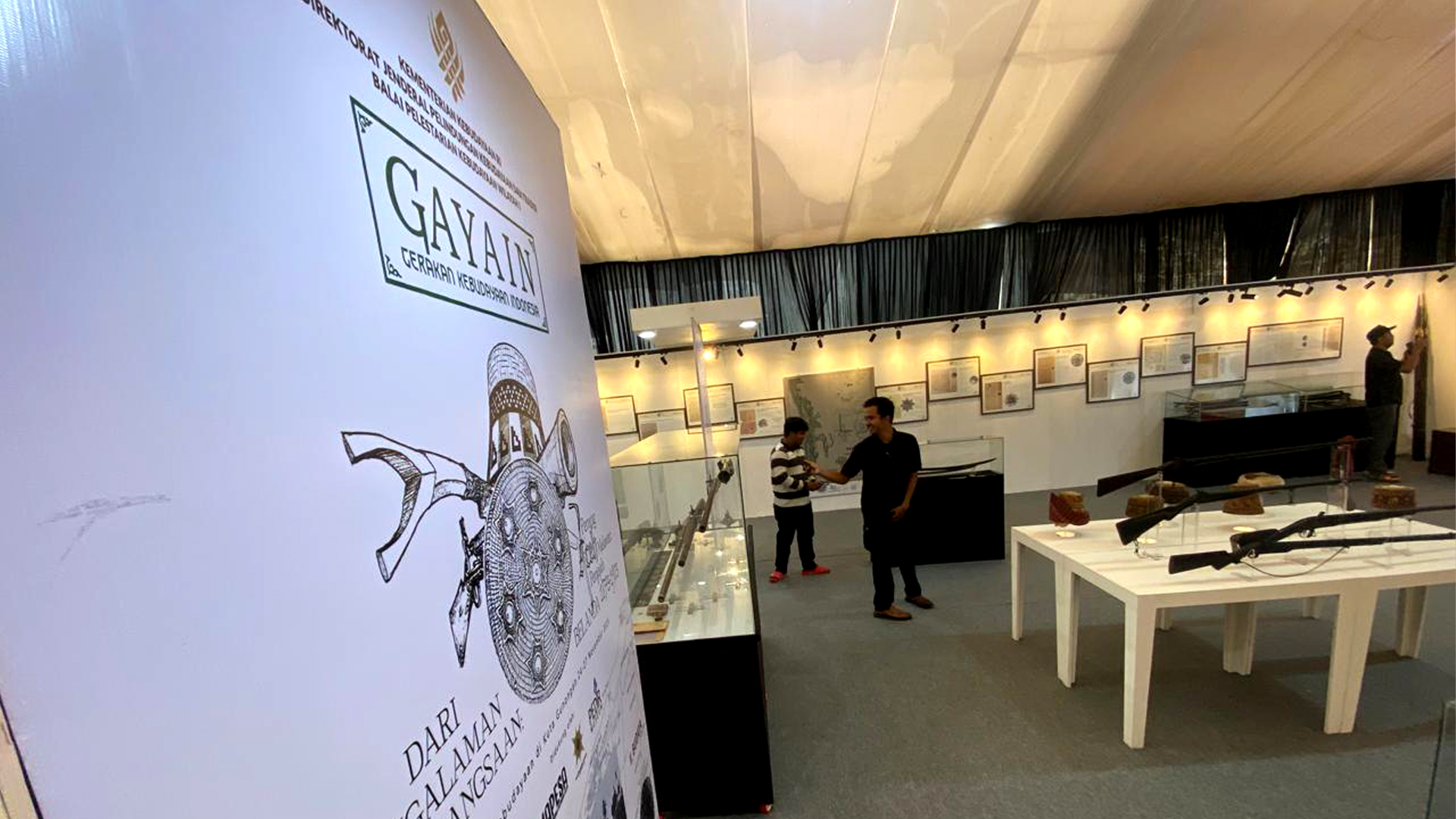 FOTO Pameran Peninggalan Sejarah Aceh Di Kuta Gunongan - Habadaily